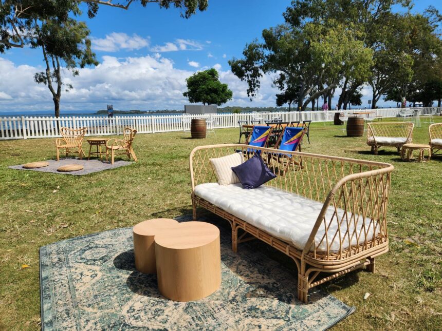 Rattan Lounge - Platinum Event Hire